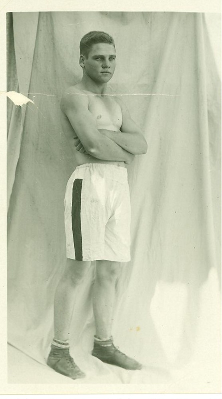 Portrait of a boxer, Hughenden 1930s; Unidentified; 1930s; 2012-190 | eHive