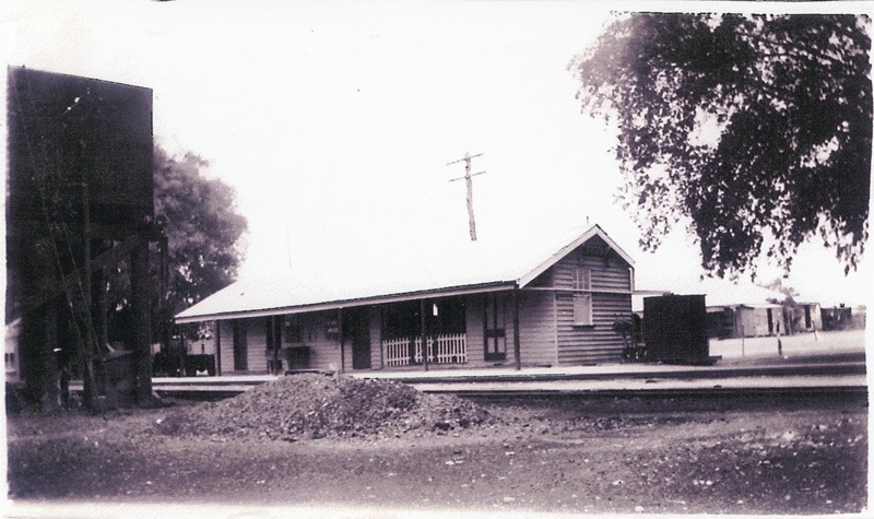 Railway Station, Prairie, 1947; Unidentified; 2011-232 | eHive