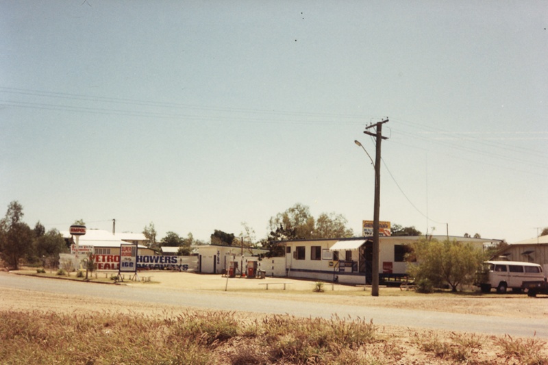 Ampol service station and Hughenden Driveway Cafe, 1995; Unidentified ...