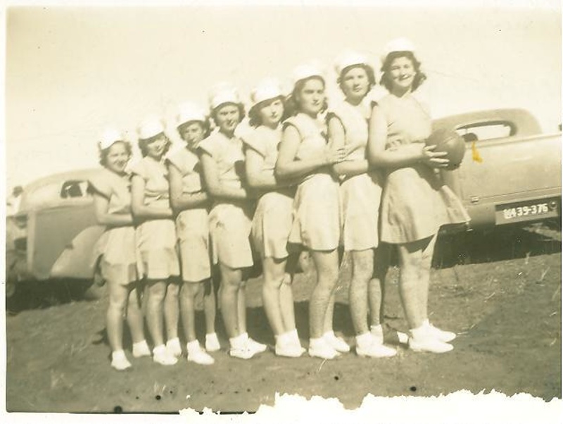 Hughenden Women's Basketball Team, ca.1948; Unidentified; ca.1948; 2013 ...