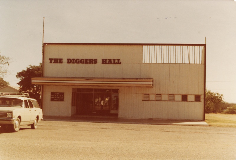 The Diggers Hall, Hughenden, 1978; Fleming, Denise; May 1978; 2011-42 ...