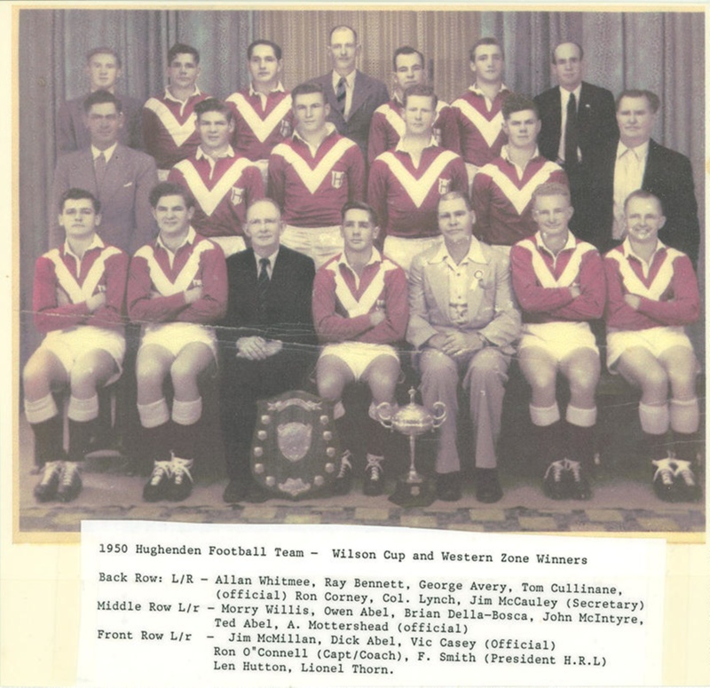 Hughenden Football Team 1950; Unidentified; 2012-199 | eHive