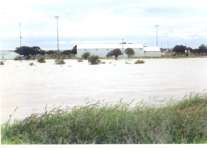 Station Creek in flood, Hughenden, 2002; Unidentified; 2002; 2012-42 ...