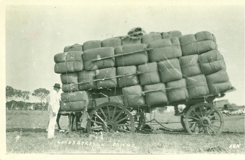 Wool wagon stuck in a bog, mid-1920s; Amos B. Watts; mid-1920s; 2012-76 ...