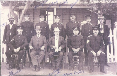 Image of the Police Magistrate, Police Inspector & Police Officers ...