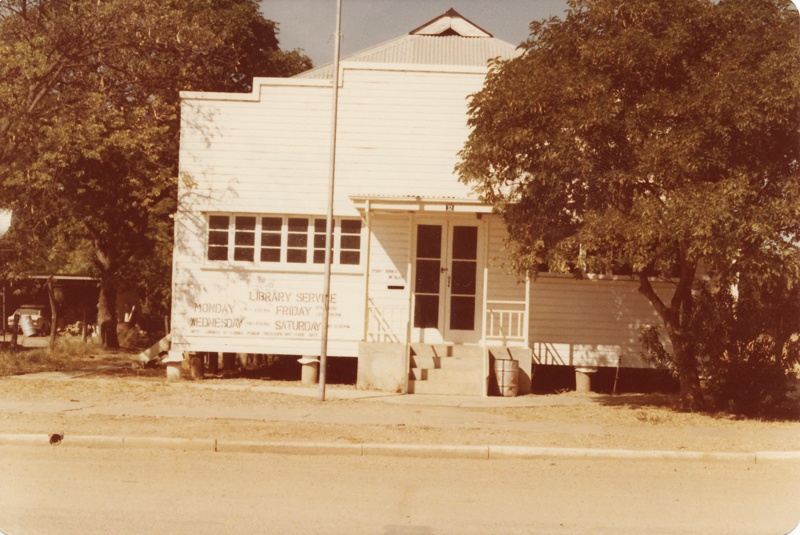 Municipal Library Building, Hughenden, 1978; Fleming, Denise; May 1978 ...