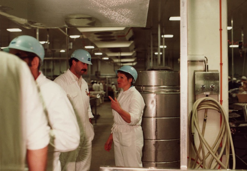 Photograph [Lamb Boning Room, Mataura Freezing Works]; Green,Trevor; 12 ...