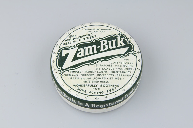 Tin, Zam Buk ointment; Fulford. C.E Ltd; [?]; MT2012.77.3 | eHive