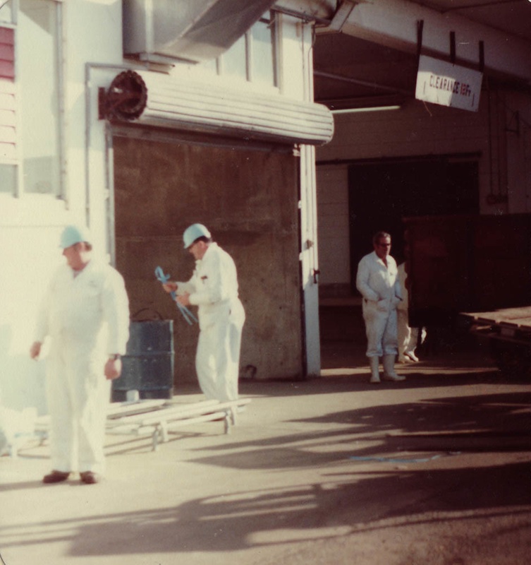 Photograph [Freezing Workers, Mataura Freezing Works]; Green,Trevor; 05 ...
