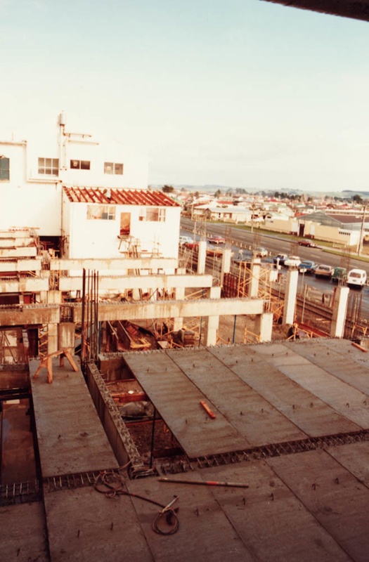 Photograph [Building Expansion, Mataura Freezing Works]; Green,Trevor ...