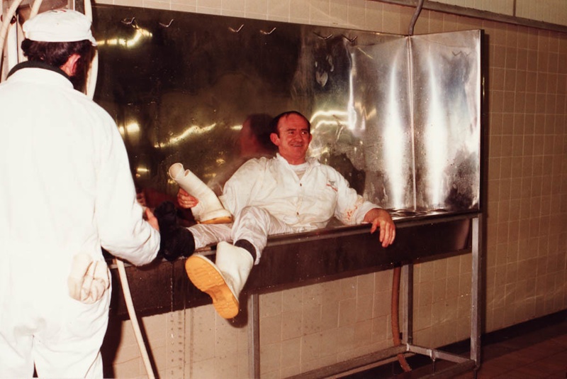 Photograph [Beef Boning Room, Mataura Freezing Works]; Green,Trevor; 26 ...