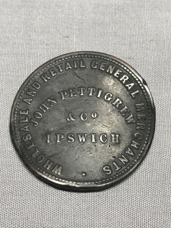 Trade token; 1865 | eHive
