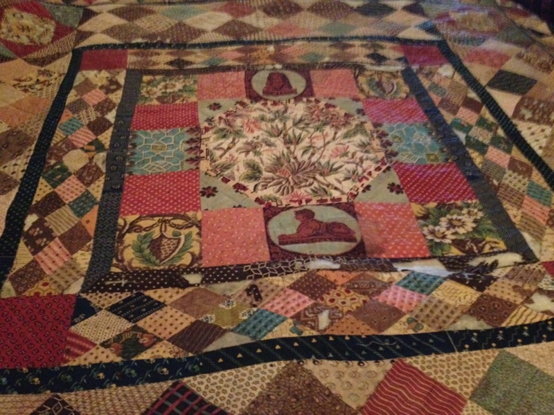 The Kent Quilt; Elizabeth Kent (nee Rickards); 1808; QWHA1976-44 | eHive