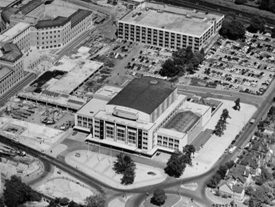 PHOTO FAIRFIELD HALLS AERIAL VIEW; NOV 1962; 196211LO | eHive