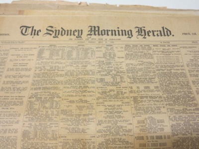 1935 Sydney newspaper collection. | eHive
