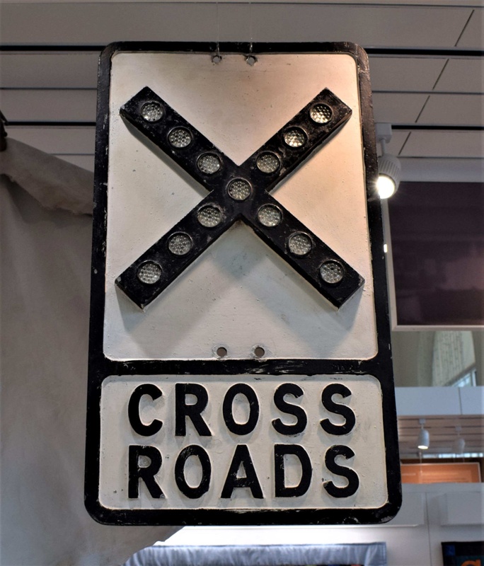 road sign; 1950-1960; 1976.351.5 | eHive