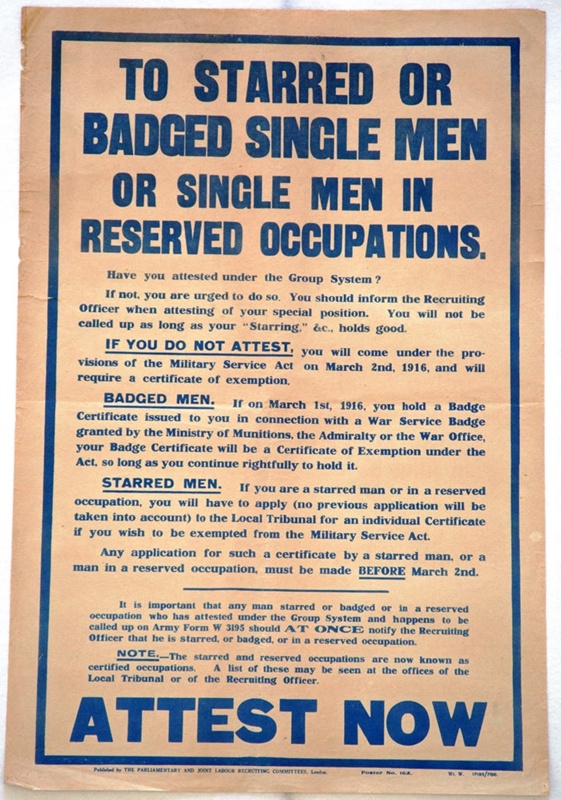 World War 1 Poster; 1914-1916; 2014.93.125 | eHive