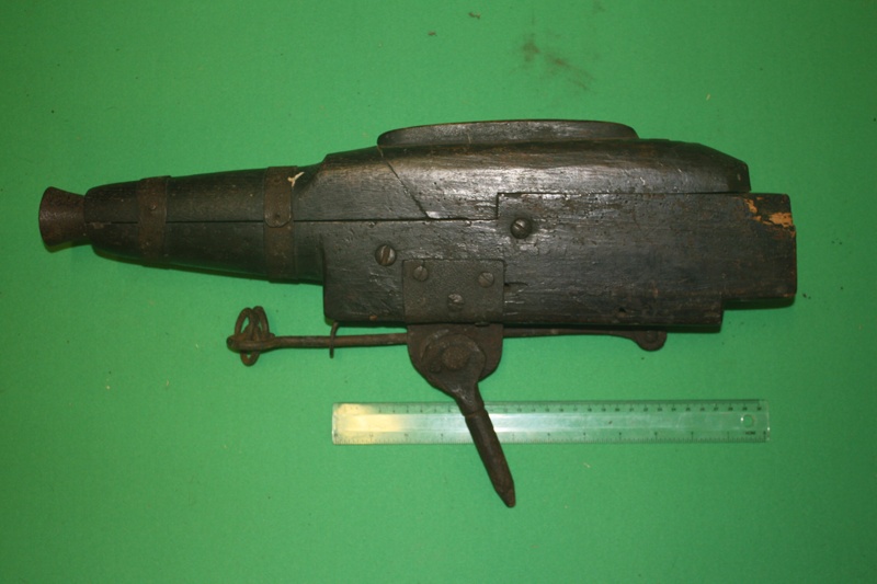 Wooden gun for controlling poachers.; LDQEH.2007.299 | eHive