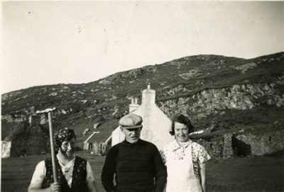 Flora Gordon, Roderick Gillanders and Janet MacLean; c1935; 2011.20 | eHive