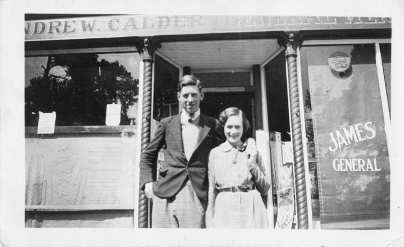 Andrew and Bella Calder; c1930; 2011.2 | eHive