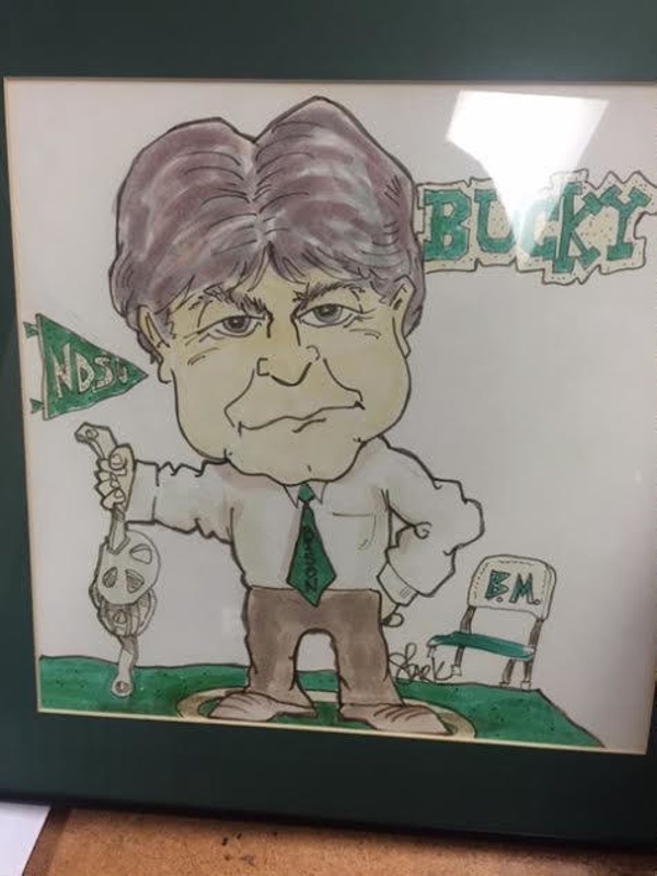 Bucky Maughan - Caricature; P503 | eHive