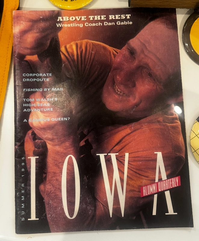 1995 Above the Rest Dan Gable Magazine | eHive