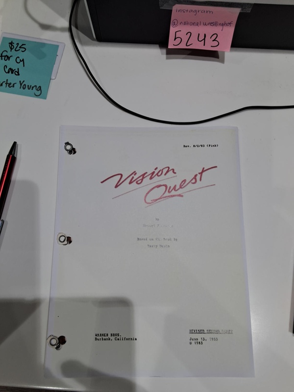 Terry Davis Vision Quest Script ; B884 | eHive
