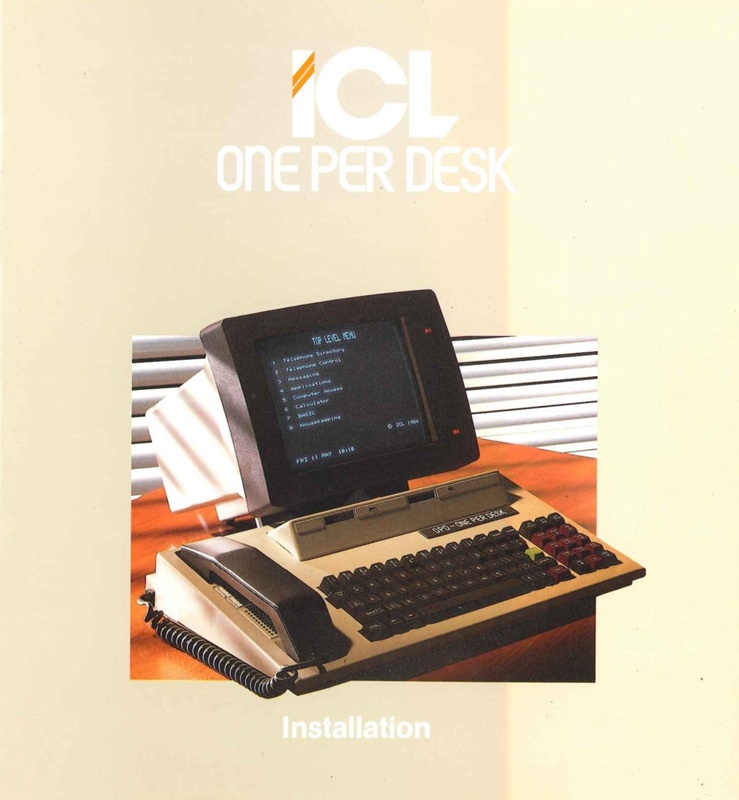 Installation; ICL; 1984; 2019.14.8 | eHive