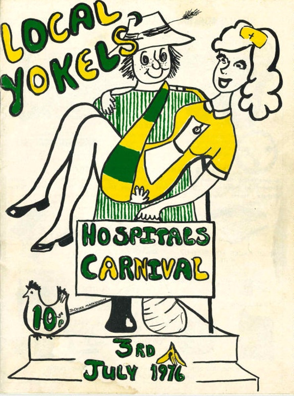 Local Yokels Hospitals Carnival 1976 programme; Local Yokels ...