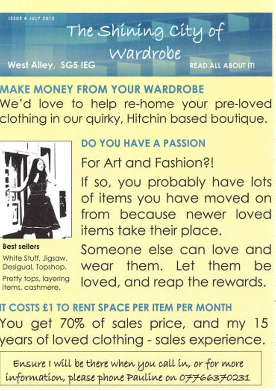 The Shining City of Wardrobe flyer; The Shining City of Wardrobe; 2015 ...