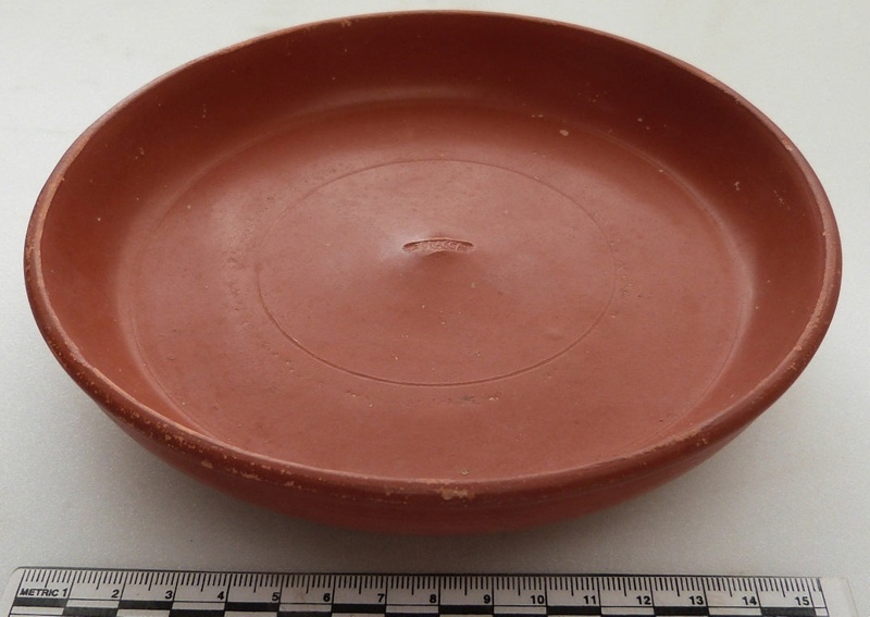 Samian platter; AD 50-65; Condatomagus; France, Aveyron, Millau, La ...