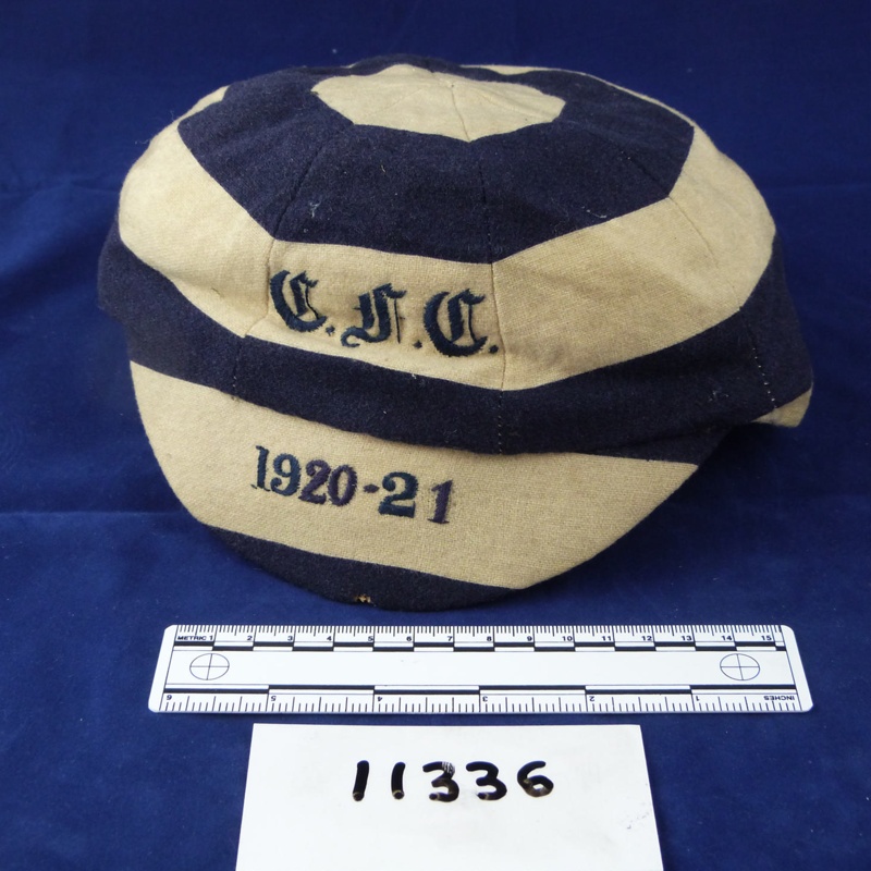 Corinthian football cap; 1920-21; 11336 | eHive