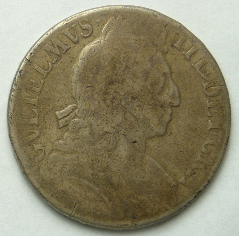 Crown (coin) of William III; 1689-1702; United Kingdom, England; 1932. ...