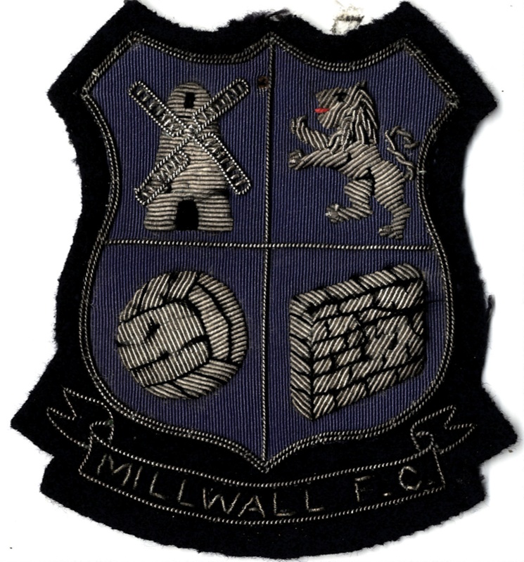 Millwall F.C. sew-on badge; 11649 | eHive