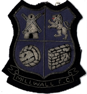 Millwall F.C. sew-on badge; 11649 | eHive