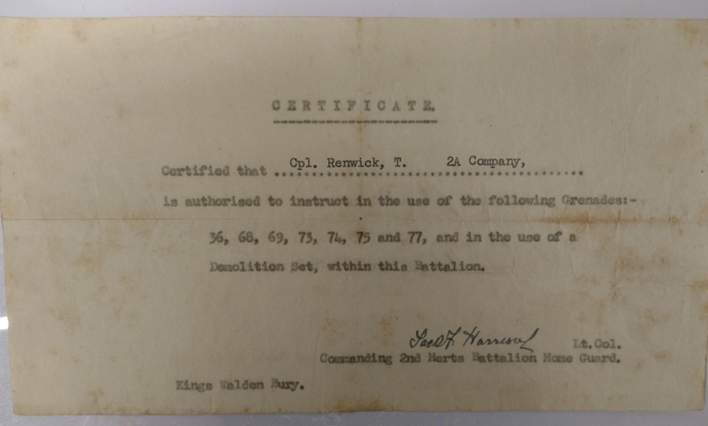 Certificate; Jack F. Harrison; 2024.53.1 | eHive