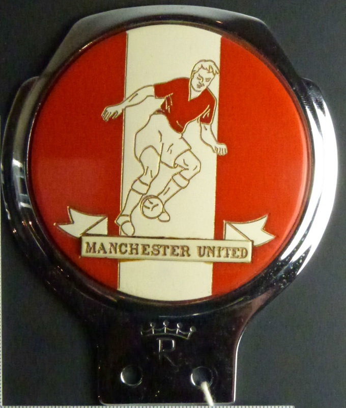 Manchester United F.C. Car badge; 1950s or 1960s; 11497 | eHive