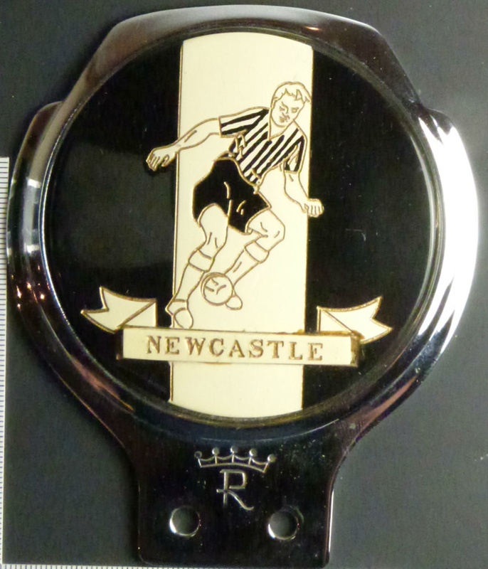 Newcastle United F.C. Car badge; 1950s or 1960s; 11496 | eHive