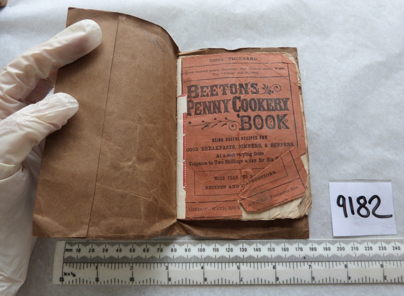 Beeton's Penny Cookery Book ; Mrs Beeton; c. 1870; 9182 | eHive