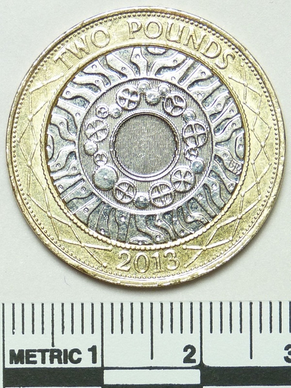 Two-pound coin of Elizabeth II; 2013; 2014.10.1 | eHive