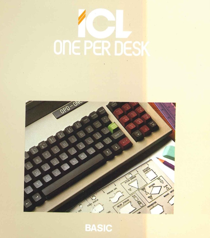 BASIC; ICL; 1984; 2019.14.11 | eHive