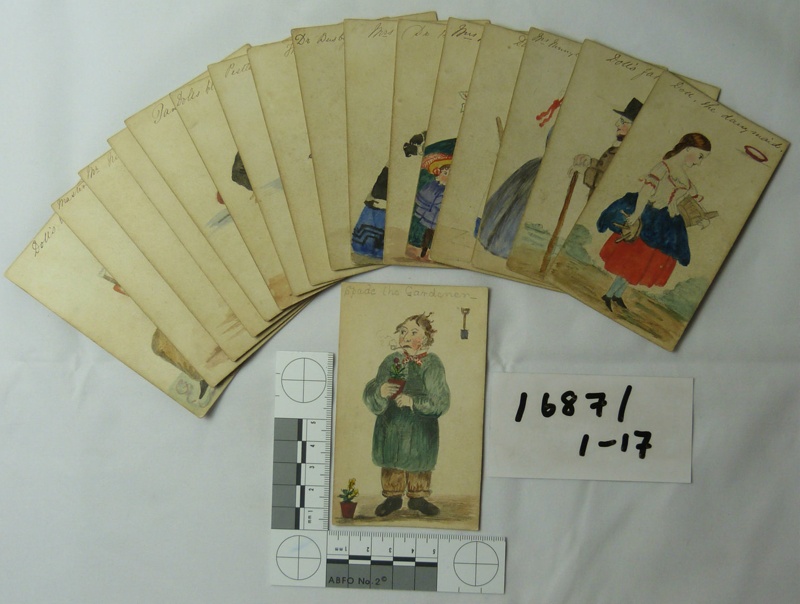 Dr Busby Card game; 1800-1900; 1687/1-17 | eHive