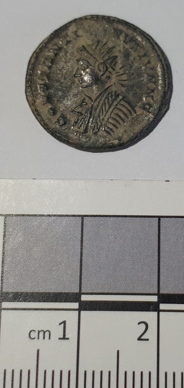 Coin of Constantine II; 320-321; United Kingdom,England,Greater London ...