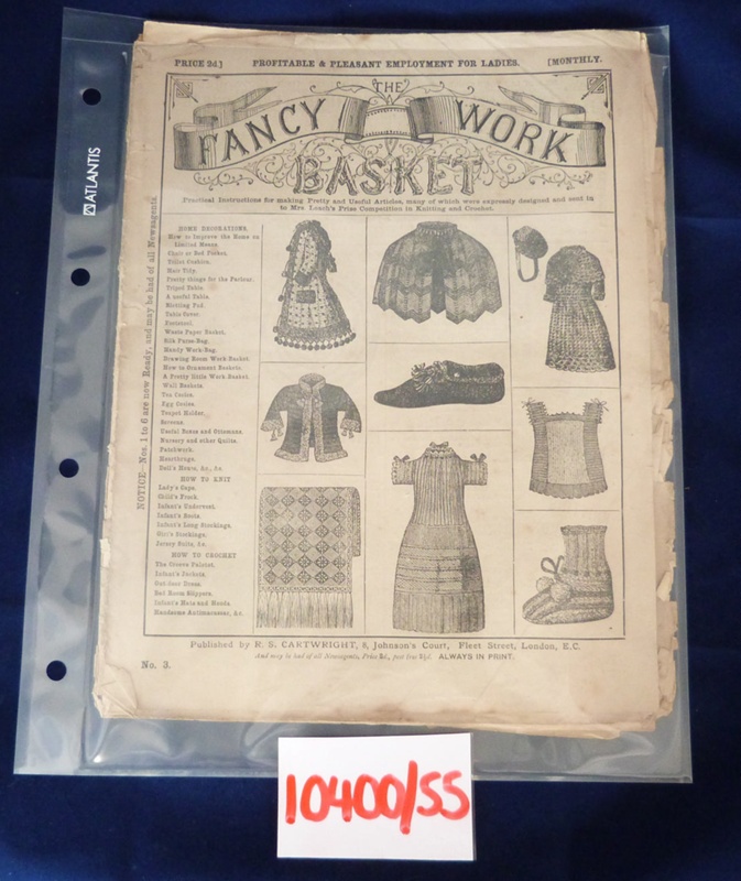 The Fancy Work Basket magazine; Cartwright, R.S.; c.1885; 10400/55 | eHive