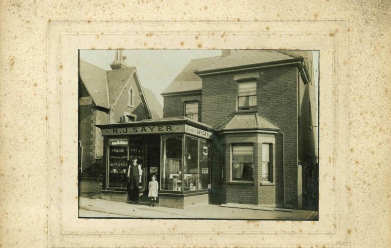 Photograph of the Sayer family shop; c.1912-1926; 2020.3.44 | eHive