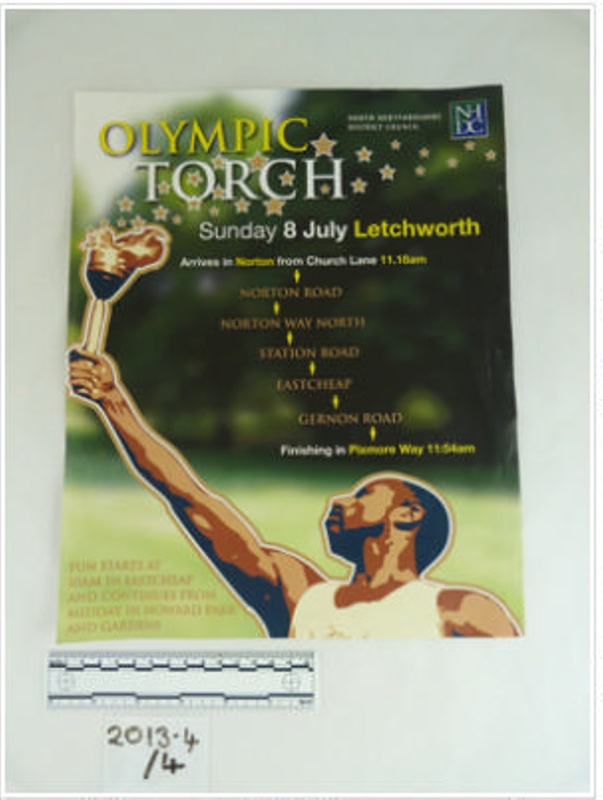 Letchworth Olympic Relay poster, 2012 ; 2013.4.4 | eHive