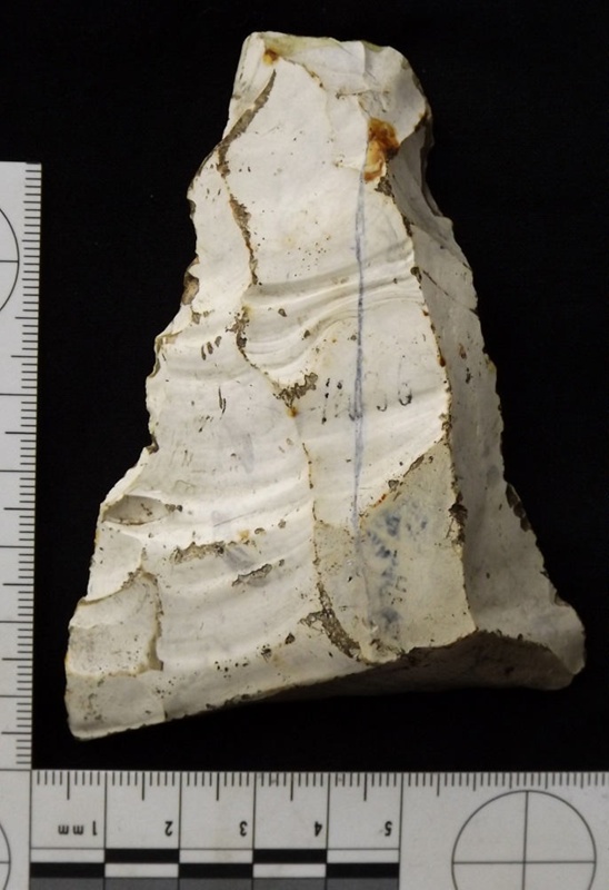 Core rejuvenation flake; 2800-1800 BC; United Kingdom, England, Norfolk ...