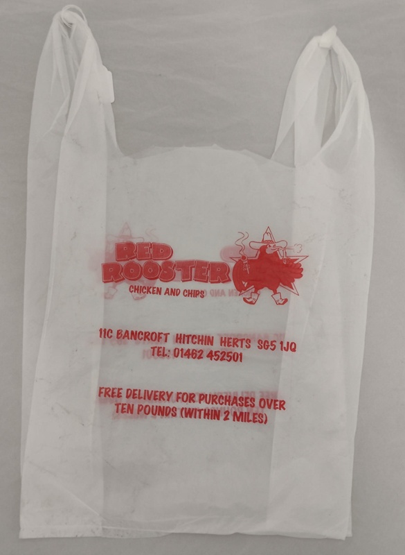 Red Rooster Chicken and Chips bag; Red Rooster; 2023.284.34 | eHive