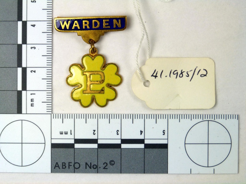 Badge; W.O. Lewis (Badges) Limited; 1985.41.12 | eHive