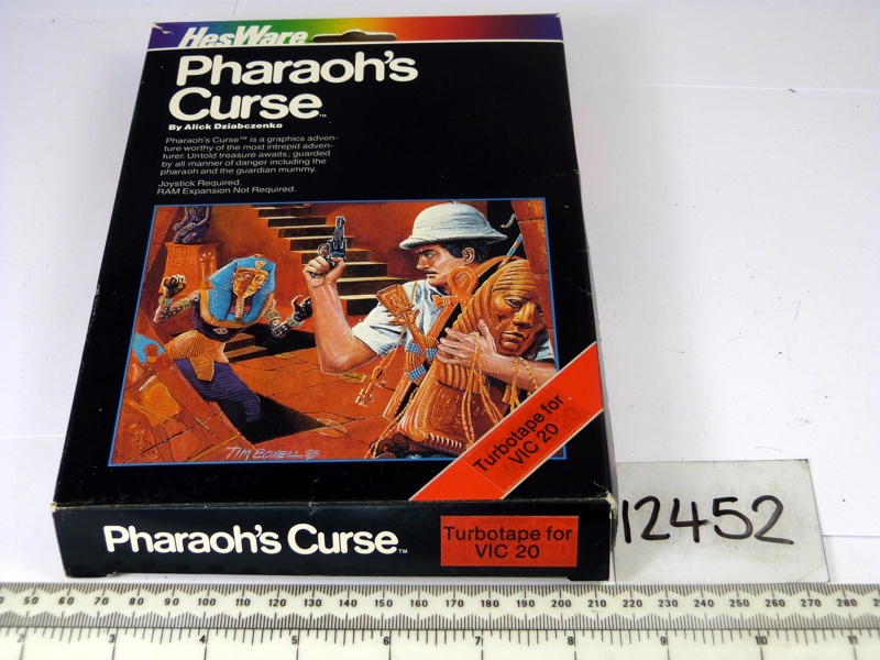 Pharaoh's Curse computer game; Hes Ware; 1983; 12452 | eHive